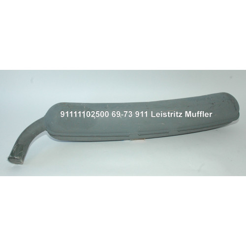 911 Muffler 91111102500 SS 91111102505 Leistritz