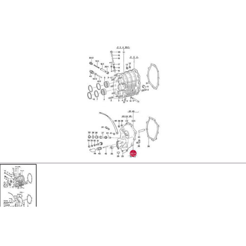 Porsche 911 915 Transmission Nose Cone Mechanical Drive 91530190303