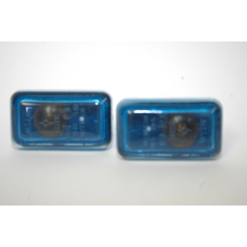 Porsche 911 930 964 993 Fender Side Marker Lights 4A0949101 Blue