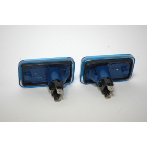 Porsche 911 930 964 993 Fender Side Marker Lights 4A0949101 Blue