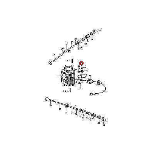 Porsche 911 930 Engine Exhaust Studs 8x55 90006101202