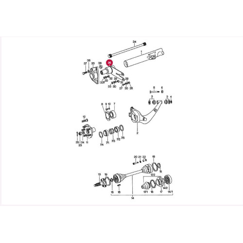 Porsche 911 930 Rear Suspension Spring Plate 91133300900 SS 91133300905