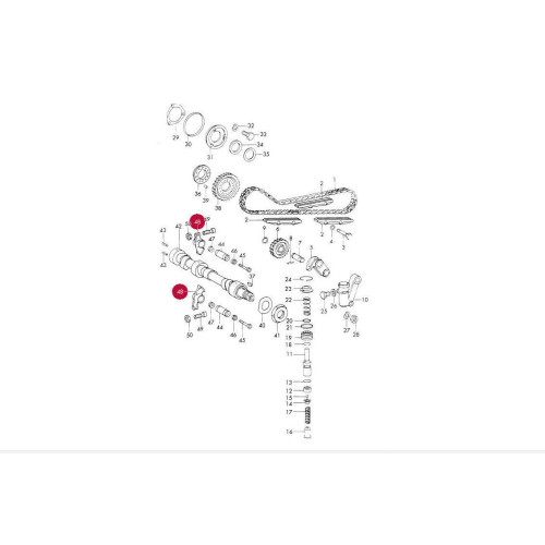 Porsche 911 930 Rocker Arm Set 93010504302