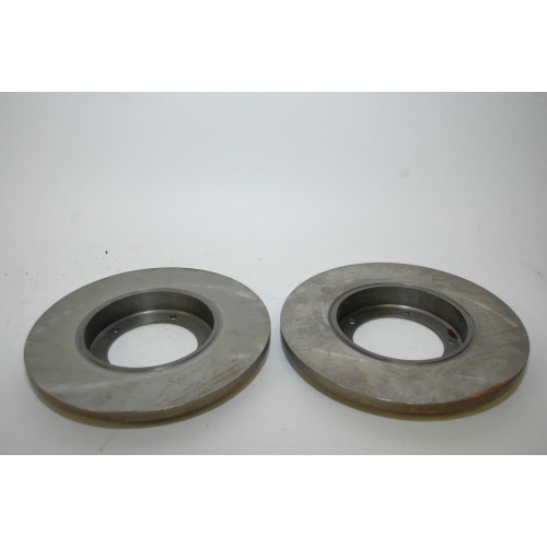 Porsche 912 Brake Rotors Front 90135140111 Solid Non-Vented