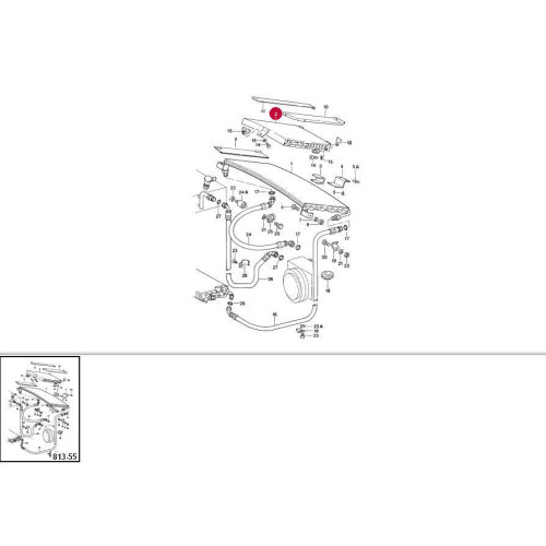 Porsche 930 Air Conditioning Condensor 93057305301 1
