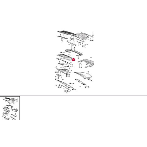 Porsche 964 965 Turbo S Tail Spoiler 00004330050 Reproduction