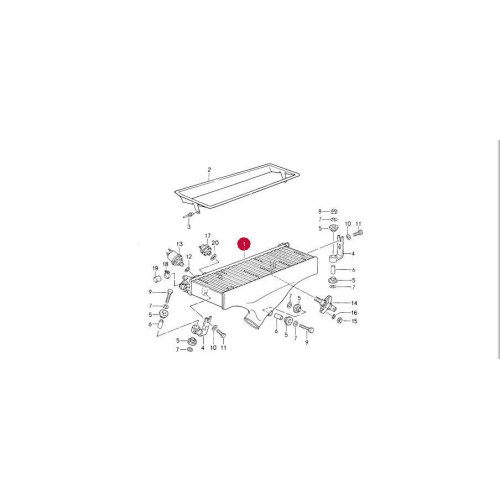 Porsche 965 Turbo Intercooler 93011033001