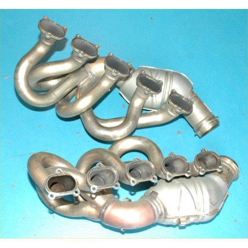 Porsche 980 Carrera GT Exhaust Manifolds 98011101206 98011101106