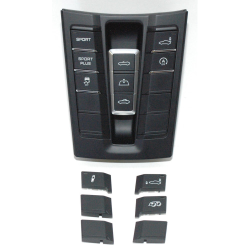 Porsche 991 Switch Panel 99161396703DML SS 99161396707DML