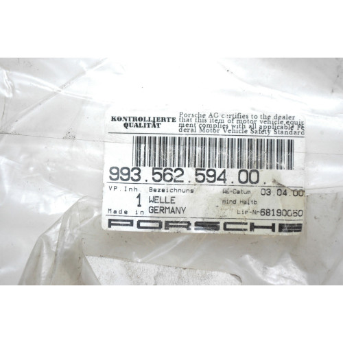 Porsche 993 Targa Roof Cable 99356259400