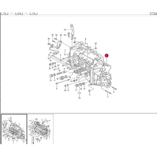 Porsche 996 997 GT3 CUP Engine Case 99610190192