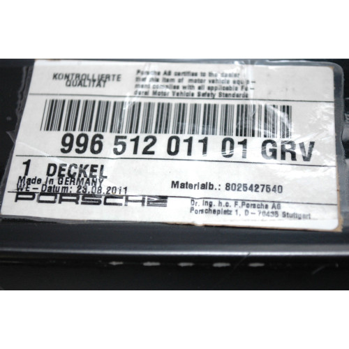 Porsche 997 Rear Lid Black 99751201100GRV