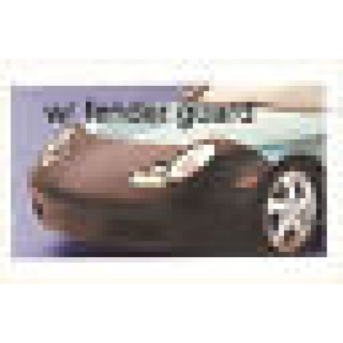 Porsche BRA 986 PNA50398616 fits 03 to 04 Boxster S without Fender Guards