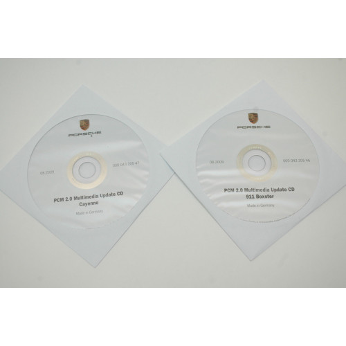 Porsche PCM Navigation CDs 00004490131